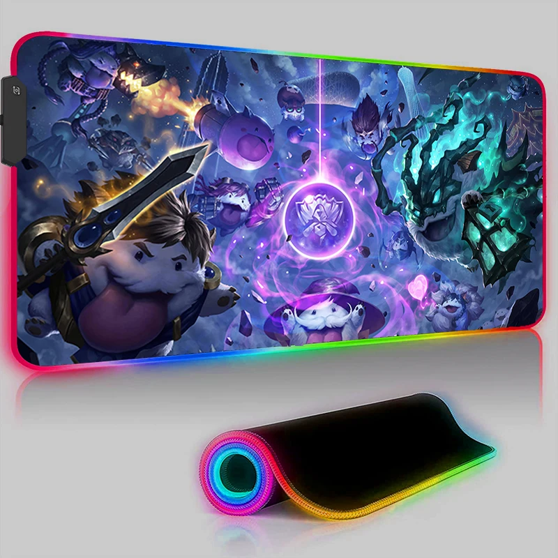 League-of-Legends-RGB-Backlight-Pad-Mouse-Pad-Laptop-Jinx-Game-Anime ...