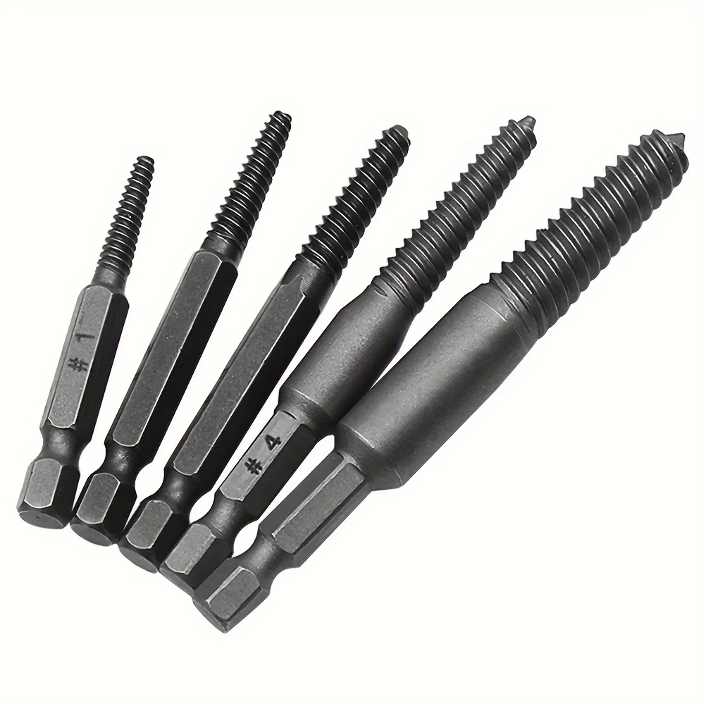 5pcs-Screw-Extractor-Center-Drill-Bits-Guide-Set-Broken-Damaged-Bolt ...