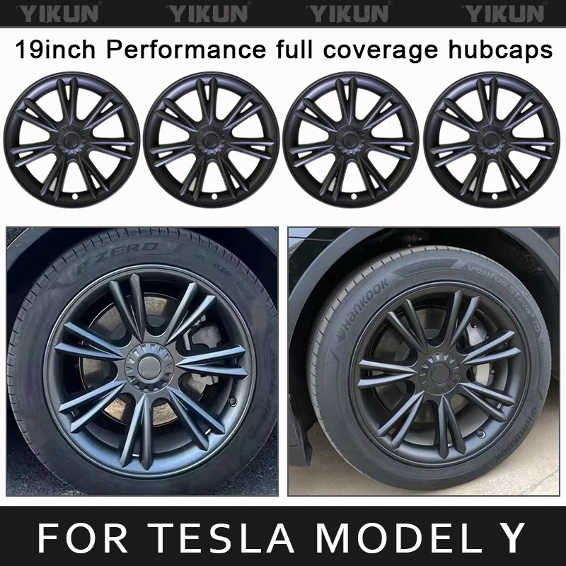4PCS-Hub-Cap-Performance-Replacement-19-Inch-for-Tesla-Model-Y-Wheel ...