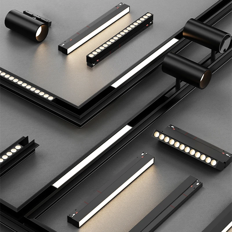 PNY-Smart-Magnetic-Track-Light-Dimmable-DALI-48V-Tuya-ZigBee-Recessed ...