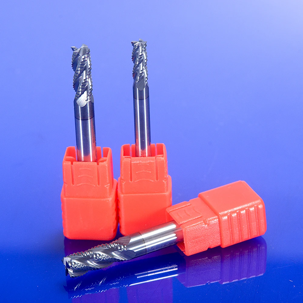 1Pcs-4mm-to-20mm-HRC56-4-flute-Solid-Carbide-roughing-end-mill-CNC ...