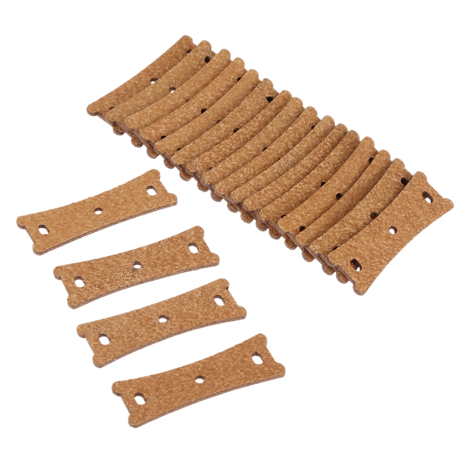 20/10/5 Pcs Brown Catapult Leather Pockets Slingshot Leather Pocket ...