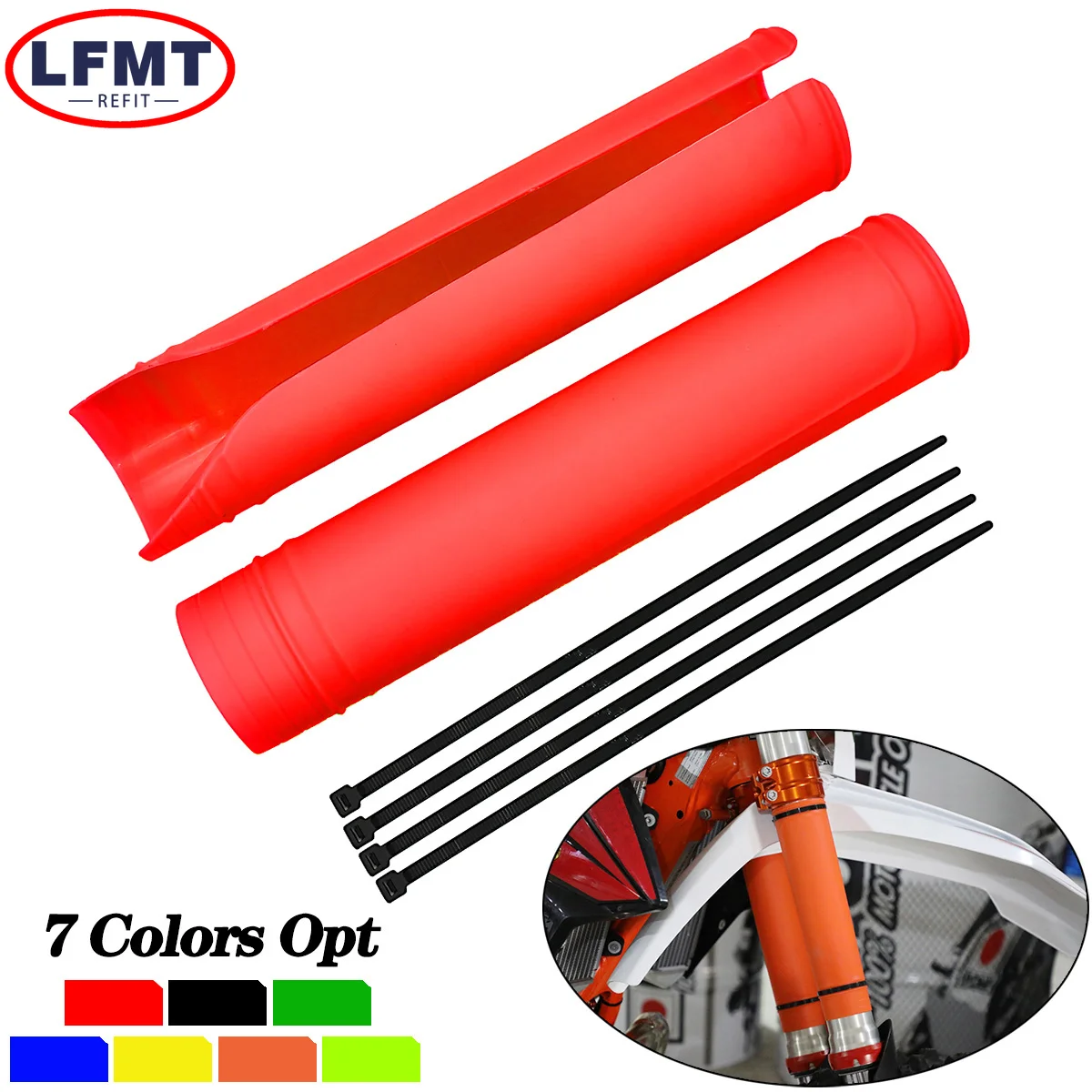 Motorcycle Universal Fork Cover Shock Absorber Guard Protector for KTM ...