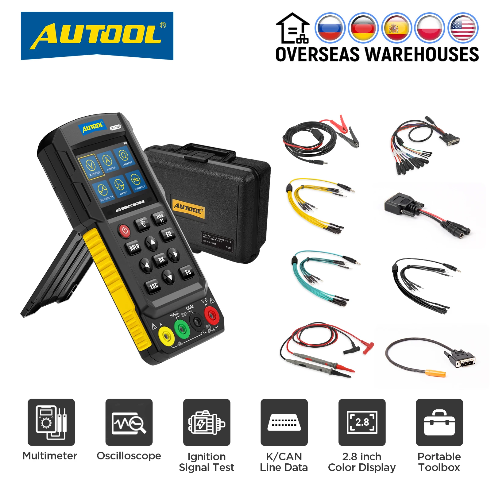 AUTOOL-DM303-Automotive-Circuit-Car-Injector-Automobile-Relay-Test ...