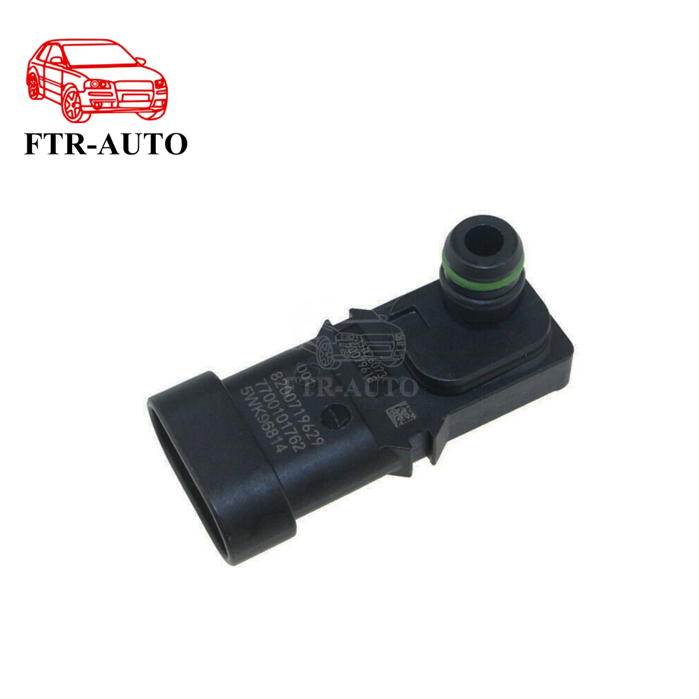 Manifold เซ็นเซอร์แผนที่8200105165 8200121800 8200719629สำหรับ Renault ...