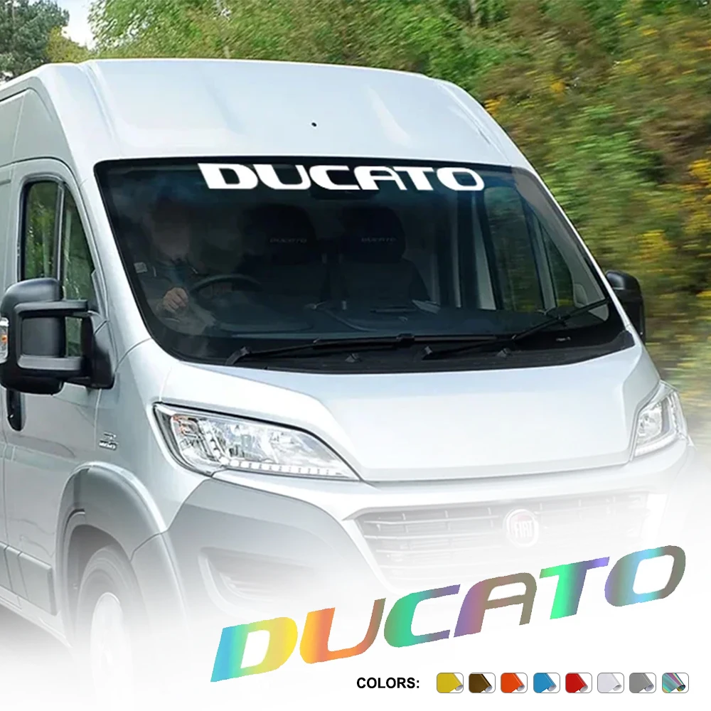 Car Windshield Stickers For Fiat Ducato Maxi Ⅲ 8 35 Van Camper Front ...