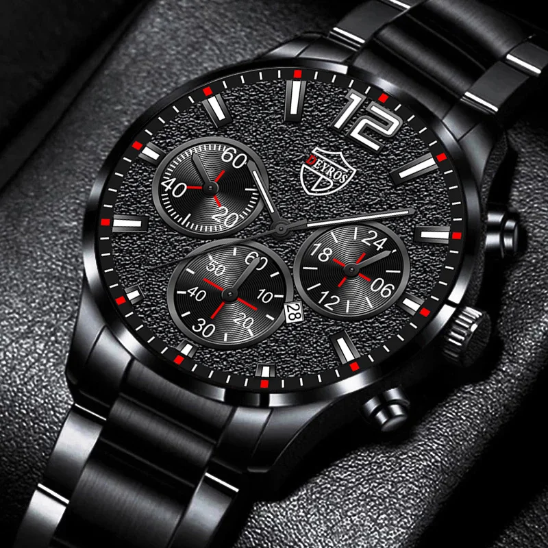 Fashion Mens Sports Watches for Men Business Calendar Luminous Clock ...