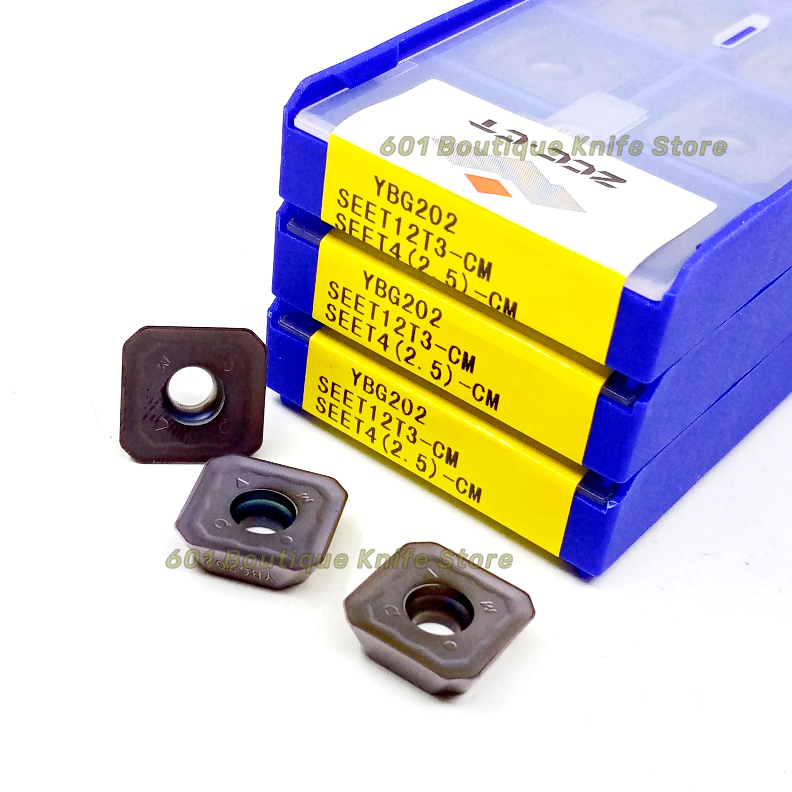 ZCCCT-YB9320-YBC301-YBC401-YBG302-YBM351-YBM251-YBC302-SEET12T3-DM-10pcs-100-original-Carbide ...