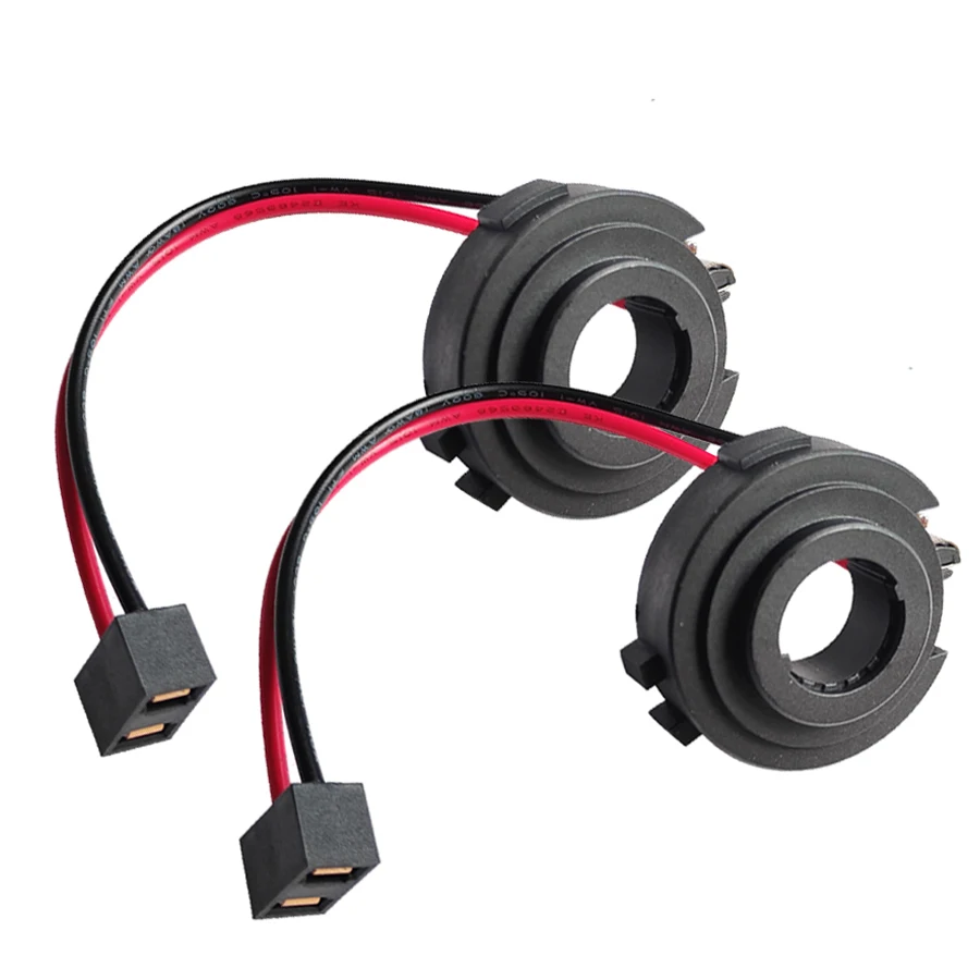 2Pcs-H7-LED-Adapters-Holder-For-VW-Golf-7-MK7-MK6-Tiguan-Touran-New ...