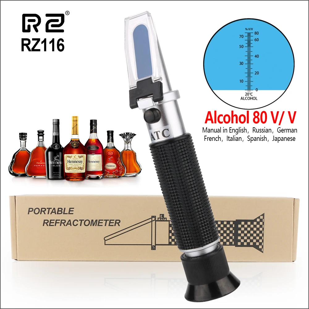 RZ-Refractometer-Alcohol-Portable-Auto-Digital-Refractometer-0-80 ...