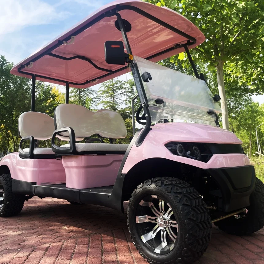 VIP Honoured Guest 4 Person Golf Cart 4 Seater Long Endurance Electric ...