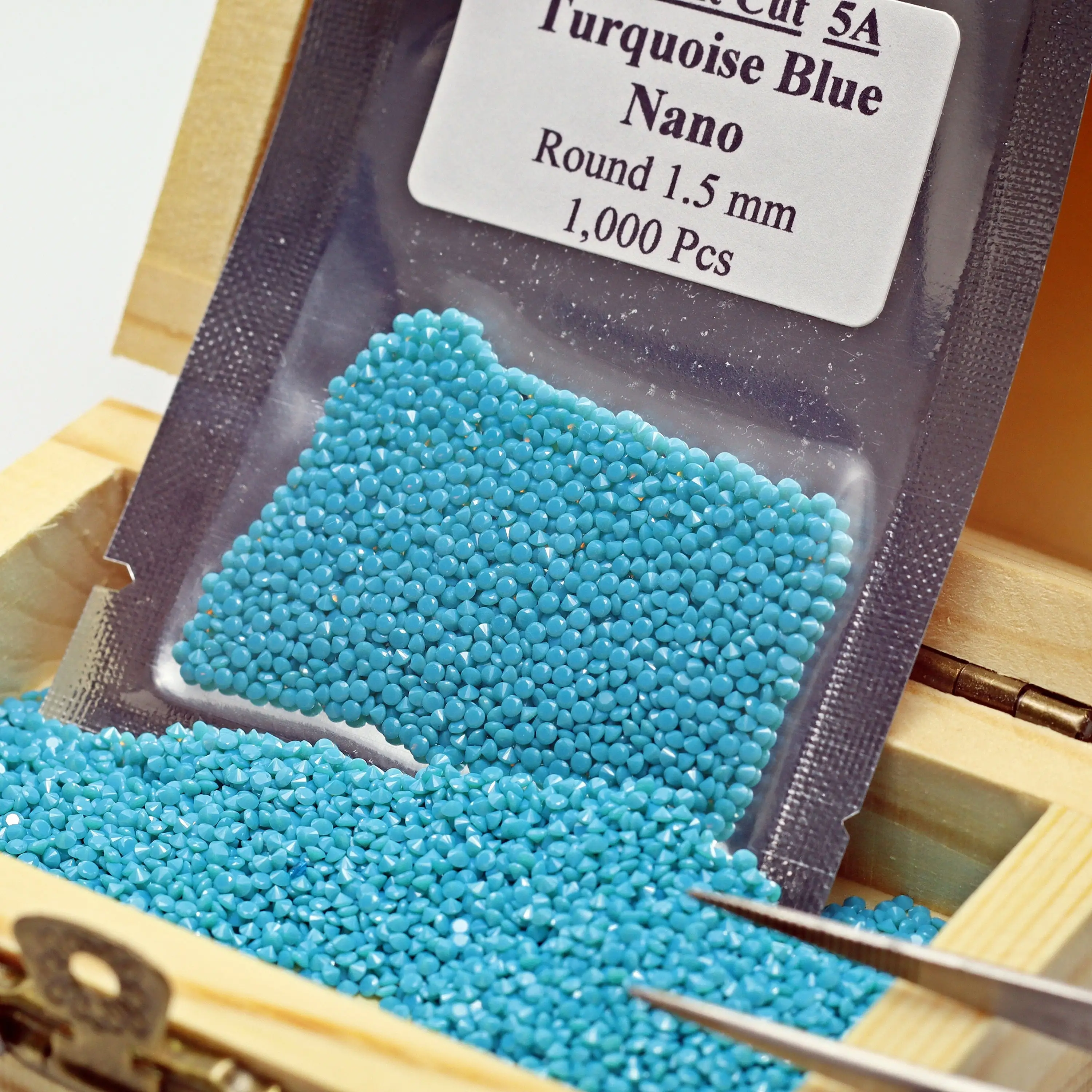 1-0-3-0mm-Heat-Resistant-Lab-Created-Beauty-Blue-Turquoise-Nano-Crystal ...