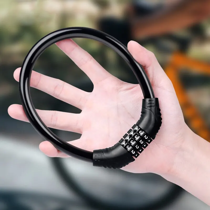 Bike-Lock-Mountain-Bike-Portable-Security-4-digit-Code-Bike-Lock-for ...