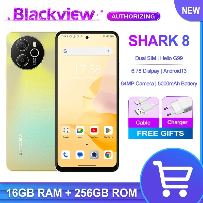 Blackview SHARK 8 - Ficha técnica