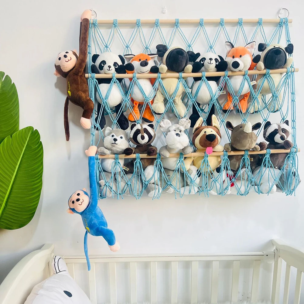 SWEETHOME-Stuffed-Animal-Storage-Hammock-Stuffed-Animal-Net-With ...