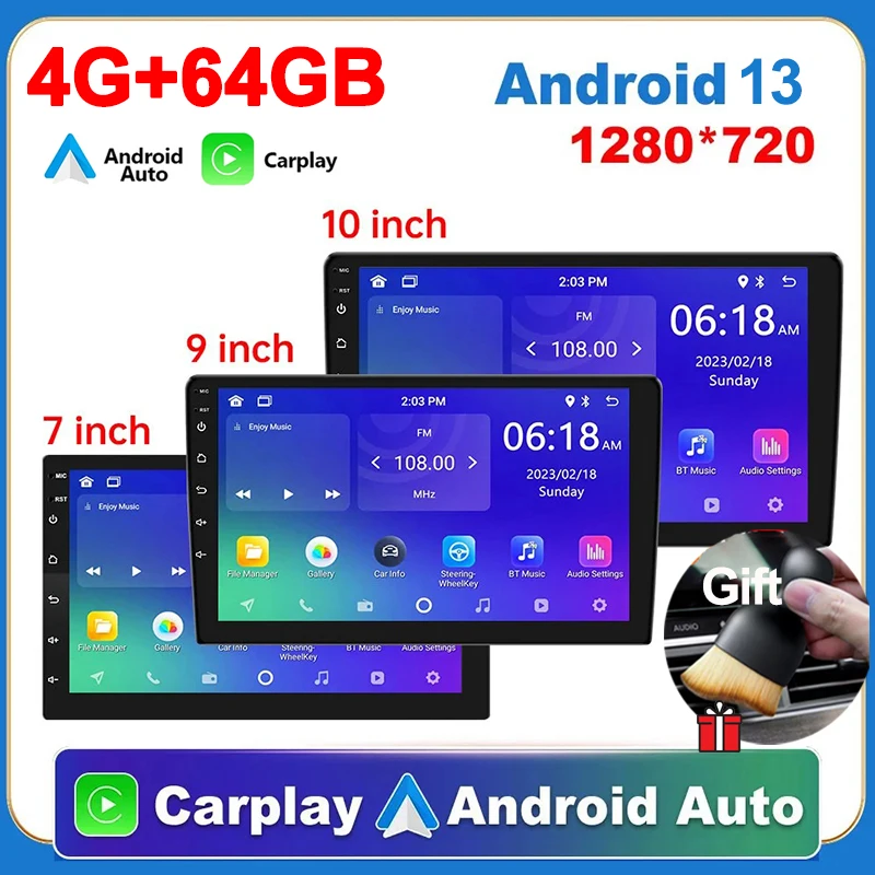 Android-13-2-Din-R-dio-Do-Carro-Autoradio-64G-7-9-10-Universal ...