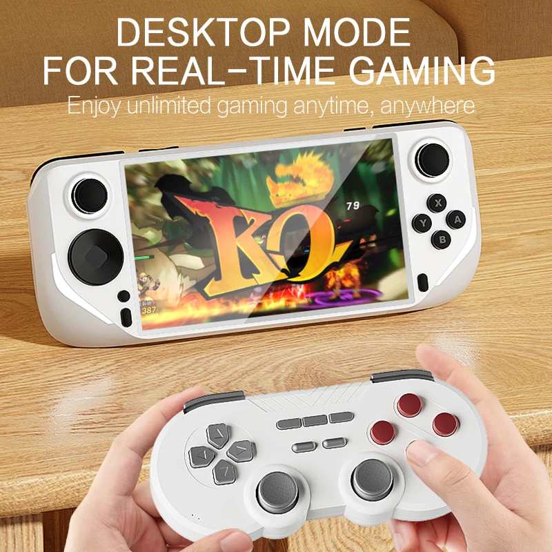 E6 Handheld Game Console 5.0 inch Retro Games Consoles Classic Video ...