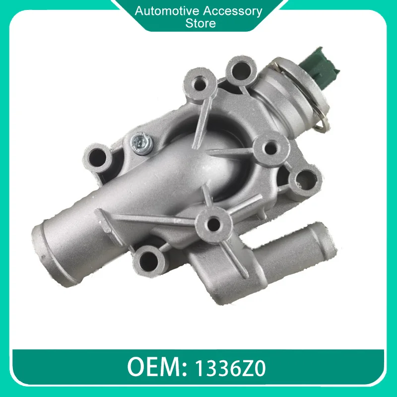 1336Z0-Engine-Coolant-Thermostat-with-Housing-For-Peugeot-Partner-206 ...