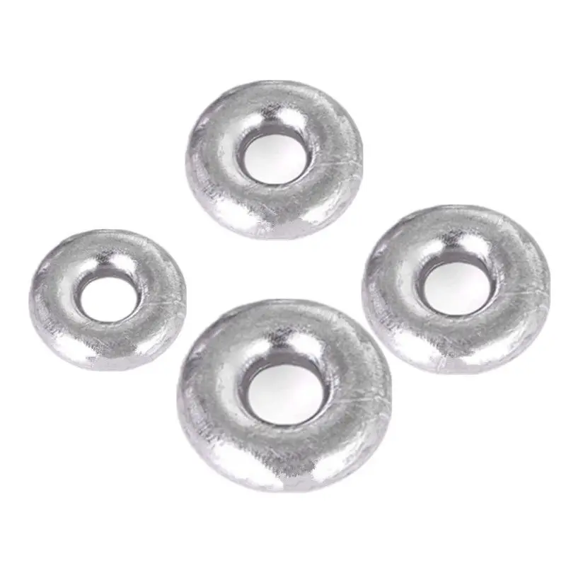 Ring Type Lead Sinker Hollow Sinker 20g/30g/40g/50g/60g/80g/100g Lead ...