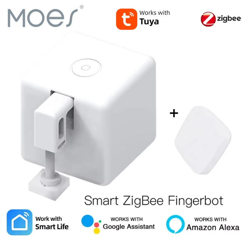 MOES Tuya Fingerbot Button Pusher New Zigbee Smart finger robot Smart ...