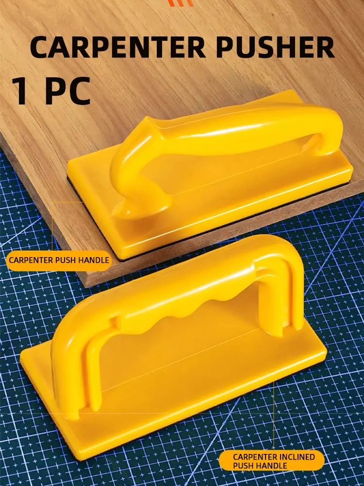 1-PC-Woodworking-Pusher-Single-Handed-Push-Handle-Woodworking-Auxiliary ...