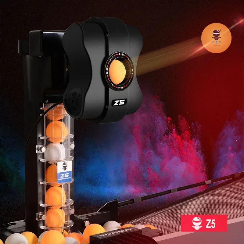Professional Table Tennis Automatic Launcher, Ball Machine Trainer For ...