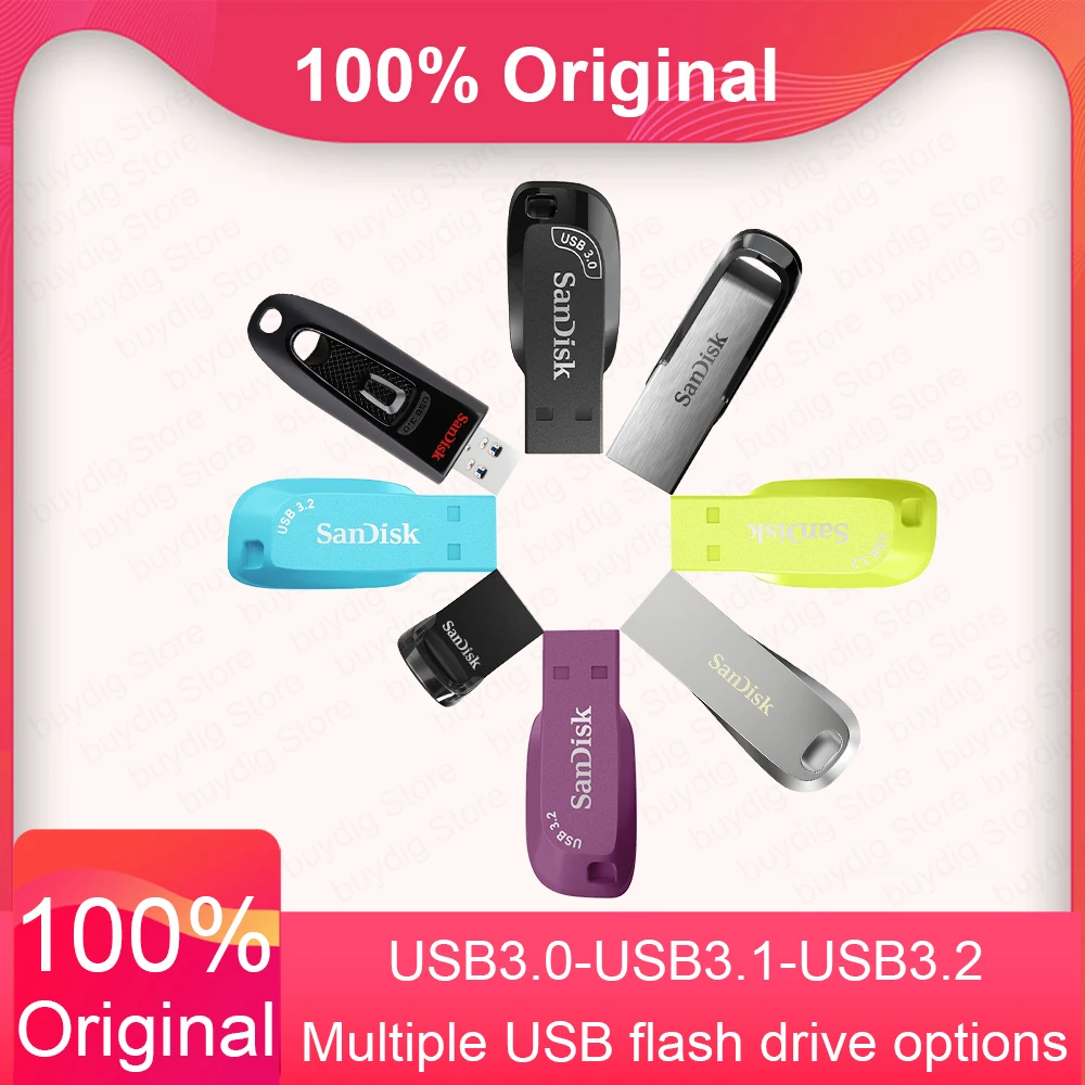 SanDisk-Metal-Encryption-Pen-Drive-Ultra-Flash-Drive-Memory-Stick-USB-3 ...