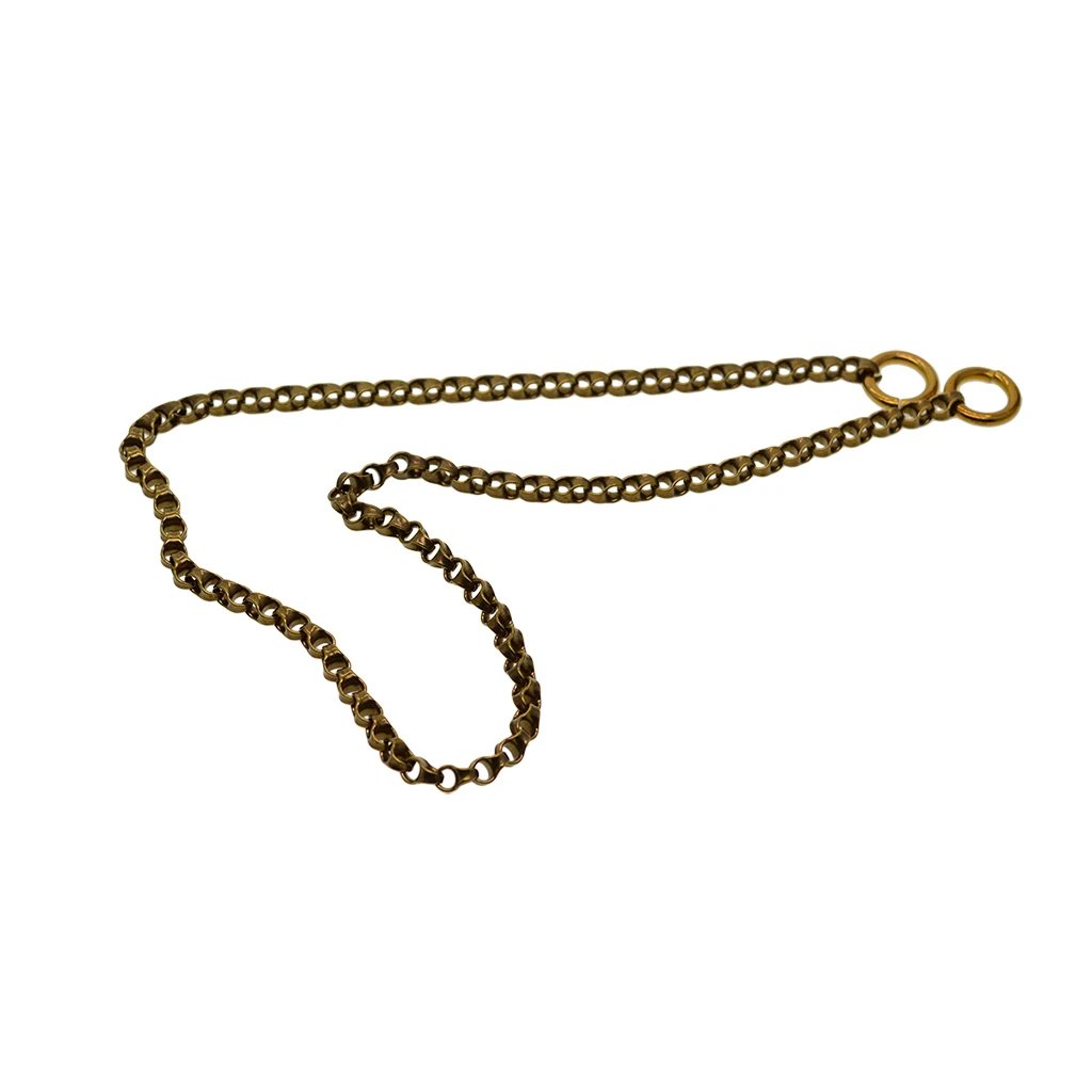 viking-Punk-biker-Fine-solid-brass-5-mm-thick-Itlay-box-chain-necklace ...