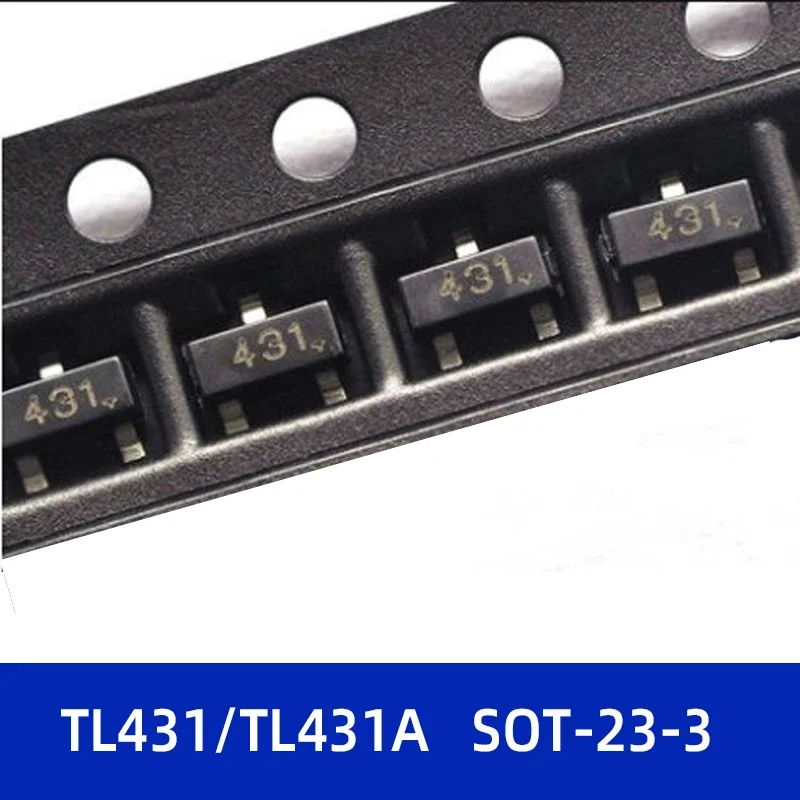 50PCS-LOT-TL431-TL431A-431-CJ431-SOT-23-SOT23-3-SOT-SMD-New-And ...