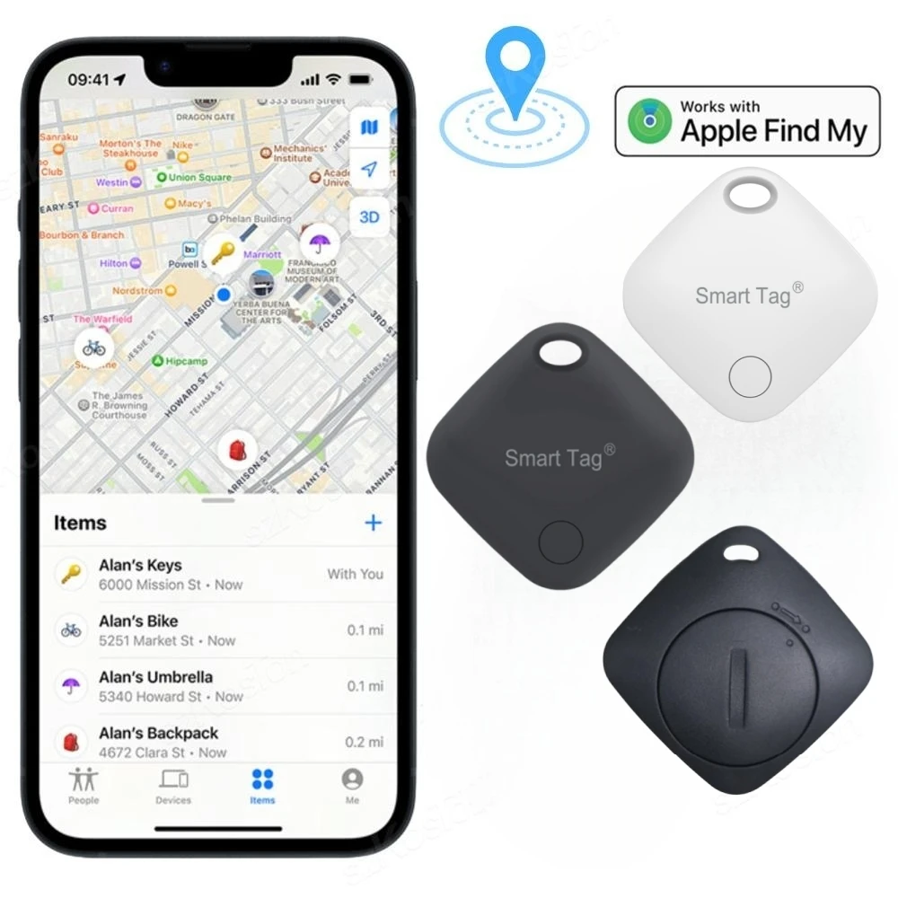 Smart-iTag-Works-with-Find-My-APP-Smart-Tag-Device-Key-Wallet-Bike ...