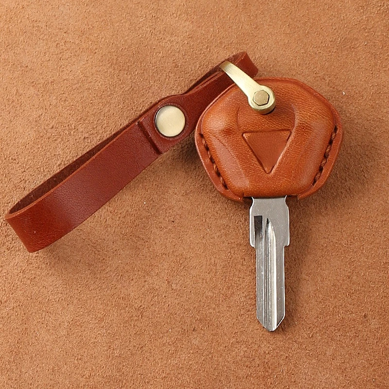 Motorcycle-Leather-Cover-Keychains-for-Triumph-Bonneville-T-100-T100 ...