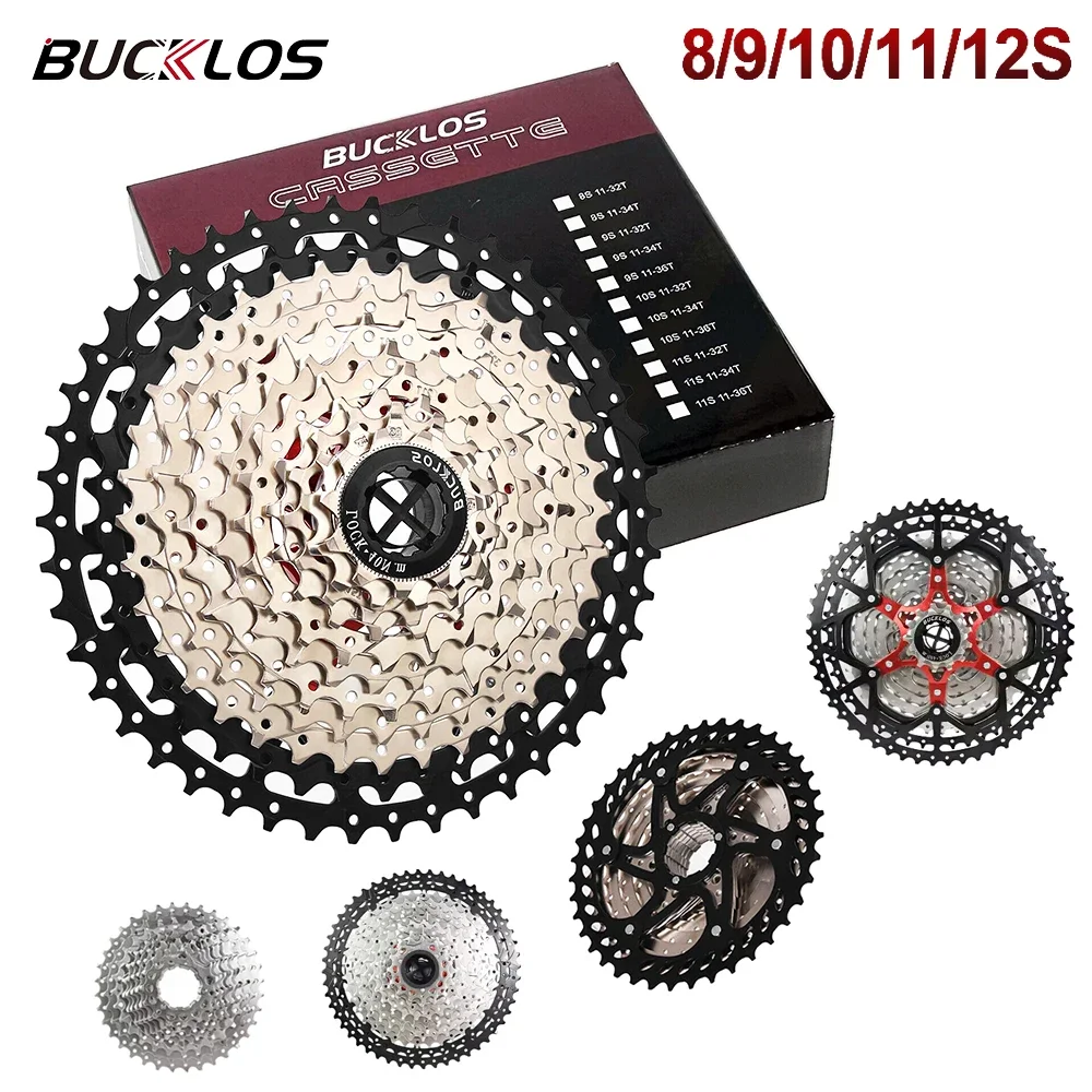 BUCKLOS-12-Speed-Bike-Cassette-Bicycle-Flywheel-for-Shimano-HG-11-52T ...