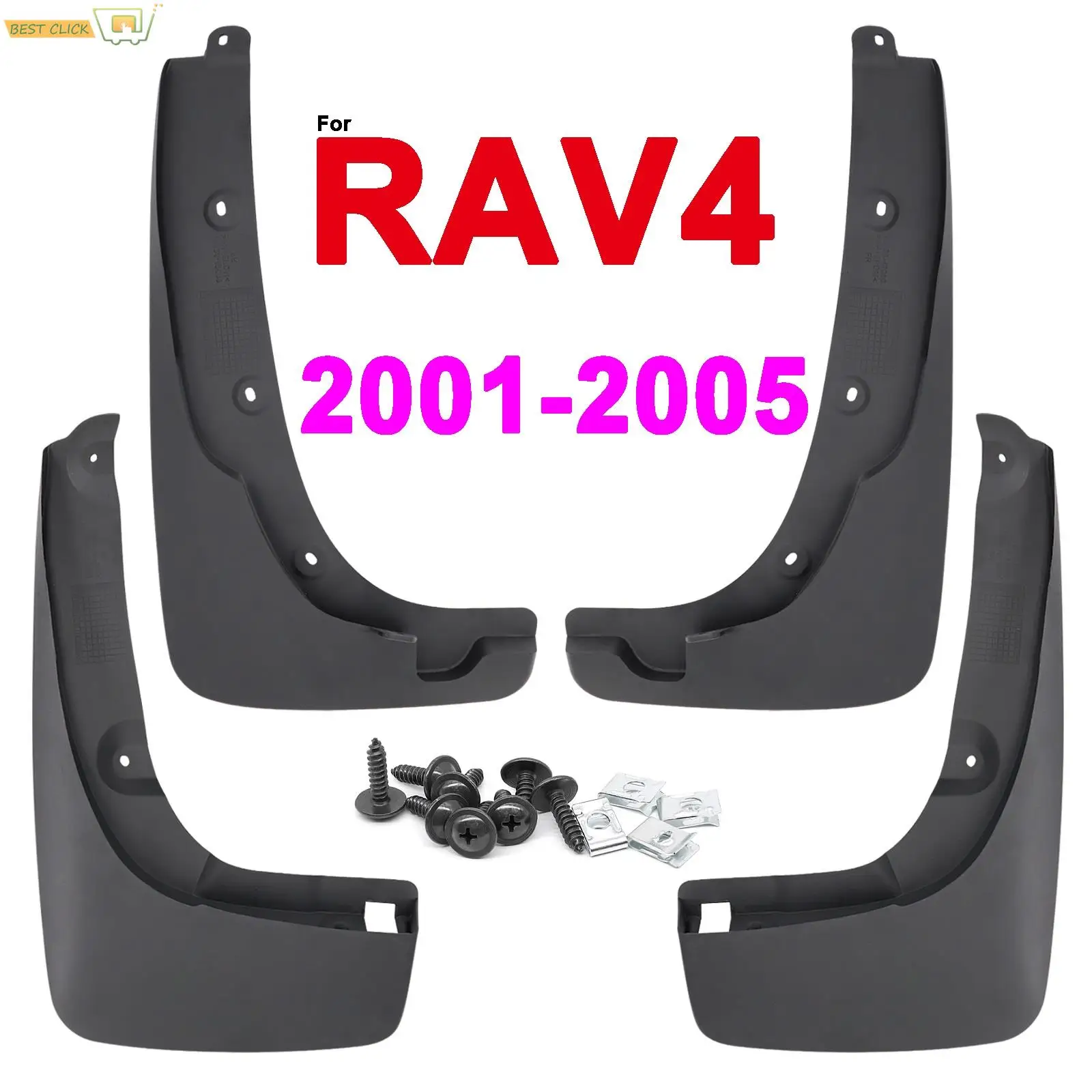 4Pcs-Set-Front-Rear-Car-Mud-Flaps-Splash-Guards-Fender-Mudguards-for ...