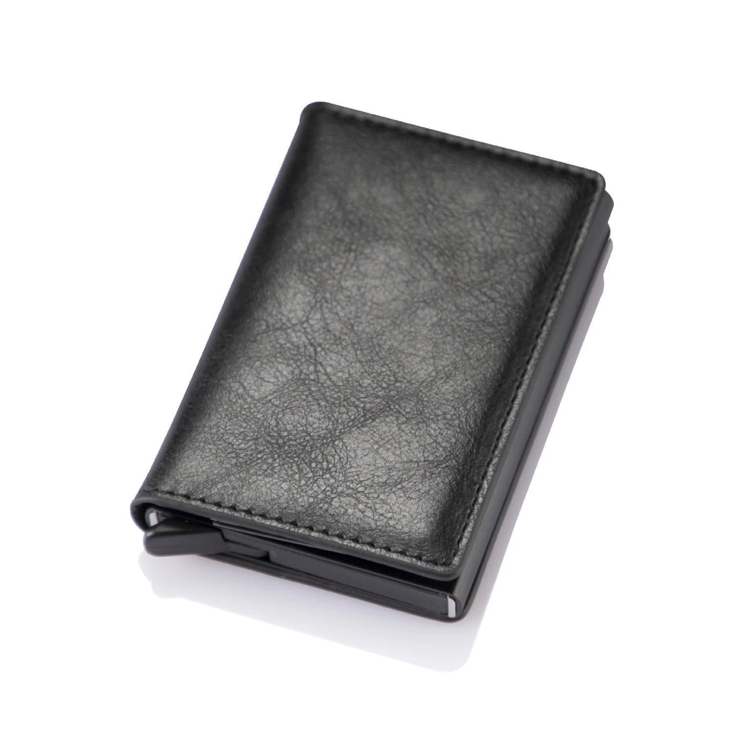SEMORID-Carbon-Fiber-Wallets-Men-RFID-Black-PU-Leather-Slim-Mini-Wallet ...