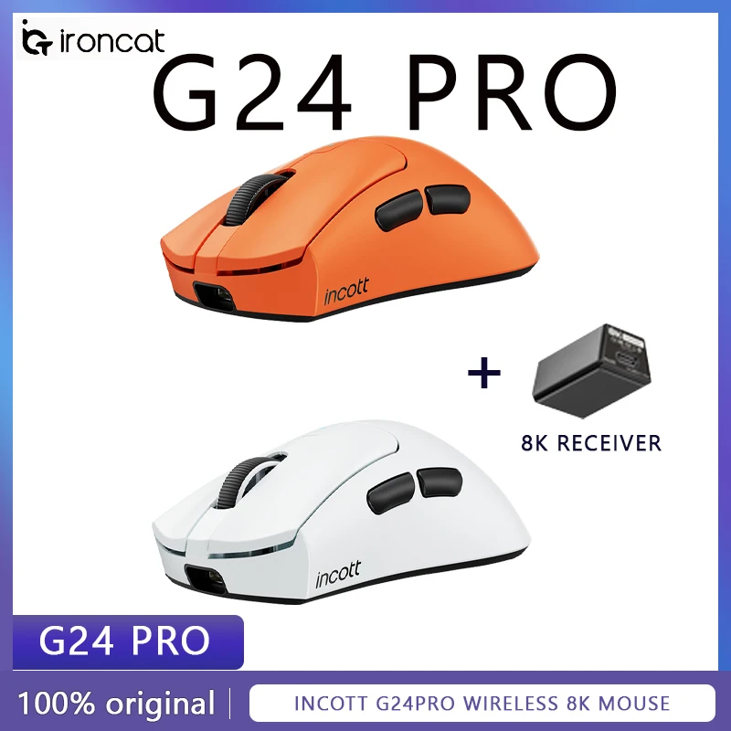 INCOTT-G24-PRO-Wireless-8K-Mouse-PAW3950-Quick-Charge-Low-Latency-RGB ...