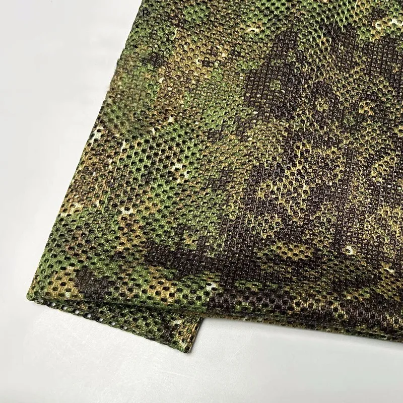 Pencott Greenzone Camouflage Mesh Fabric 230GSM 130GSM Polyester Cloth ...