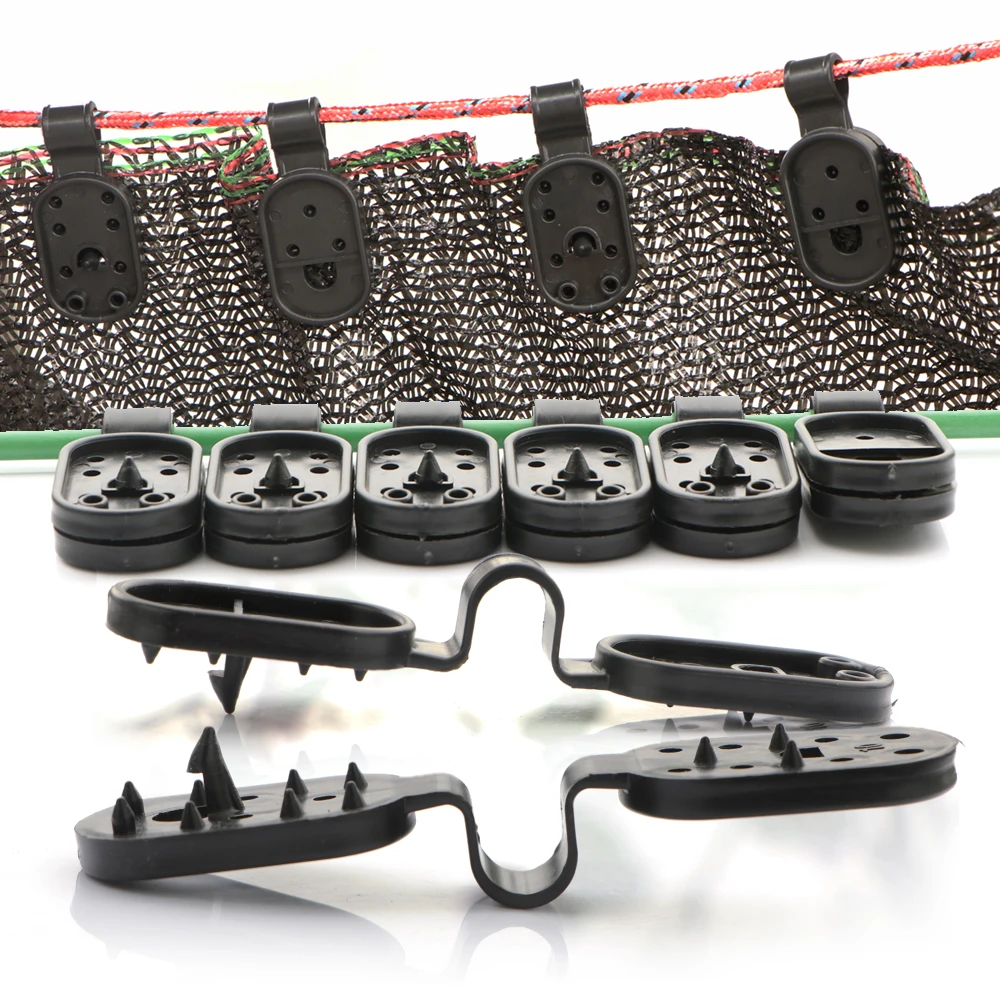 30PC-Reusable-Shadow-Net-Clip-for-Greenhouse-Terrace-Awning-Fixed ...