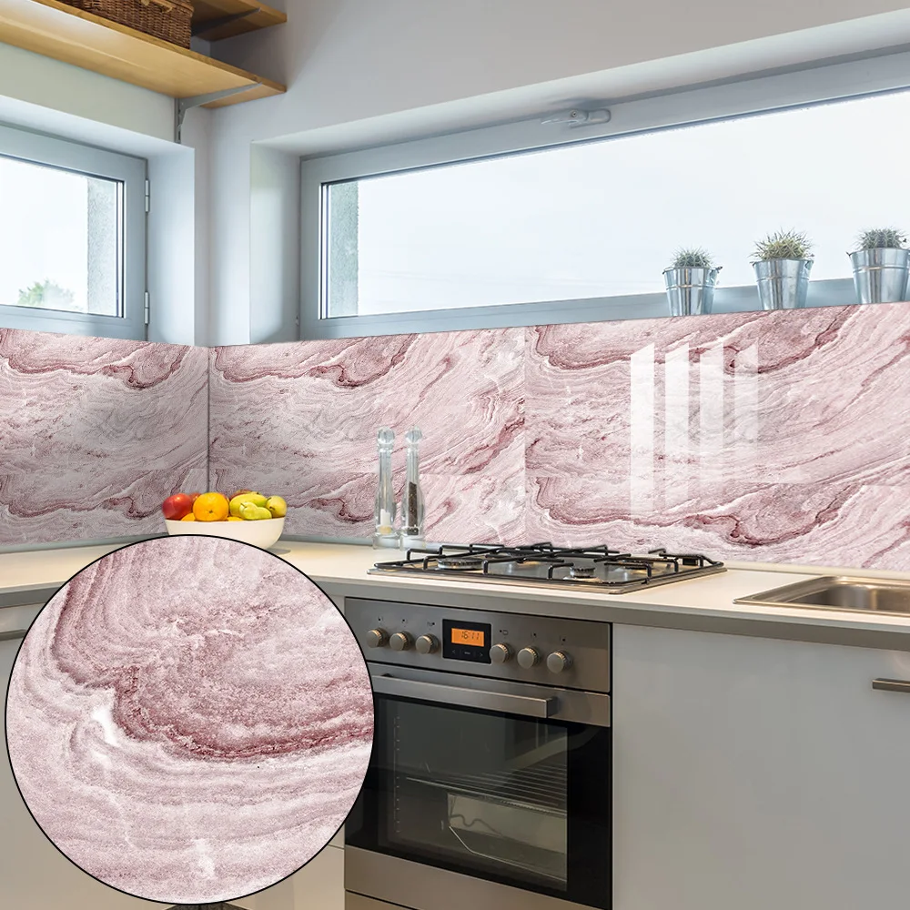 10pcs Self-adhesive Vinyl Tile For Kitchen Backsplash Cement Tile ...