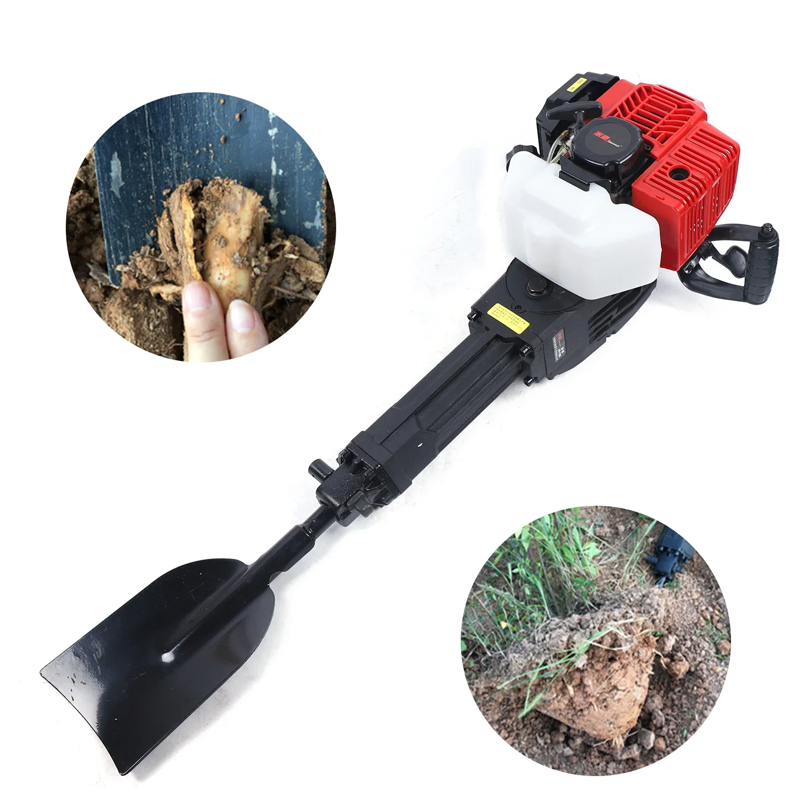 52cc Portable Gasoline Garden Tree Digger Resist Wear for Forestry ...