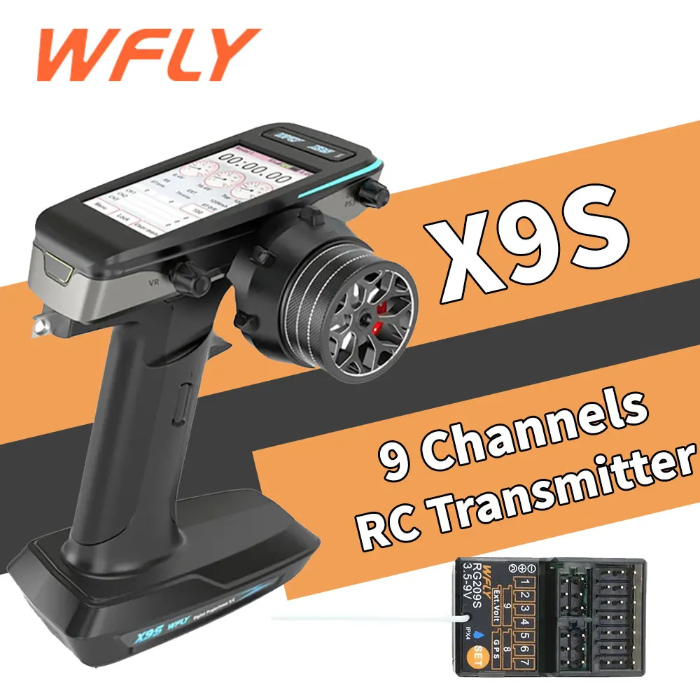 WFLY-X9S-9CH-High-Speed-Surface-Radio-2-4GHz-Remote-Control-Color-Touch ...
