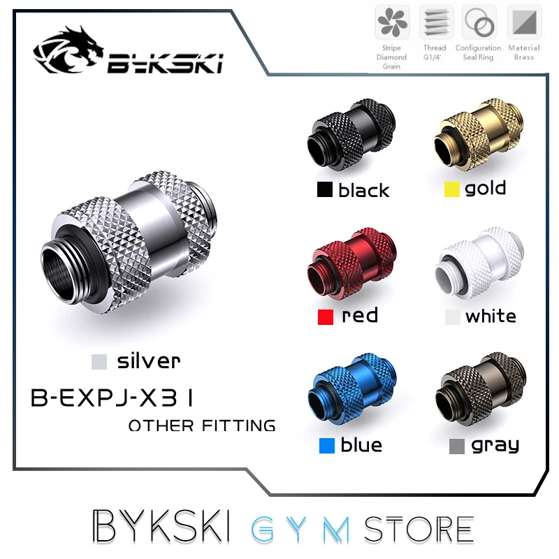 Bykski Vga Sli Cf Extender Fitting For Multiple Gpu Blocks,g1/4'' Male ...