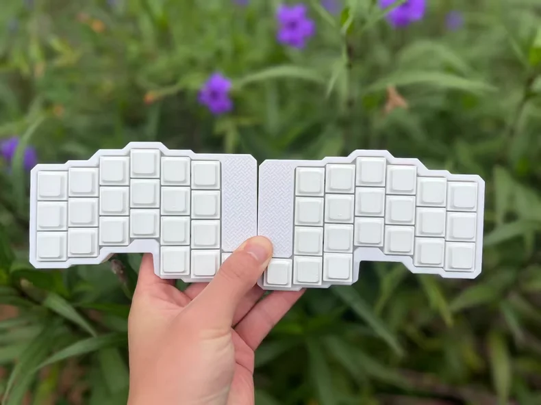 KOMETA Low Profile Keyboard 44keys Kail Choc V1/V2 Switah Hotswap ...