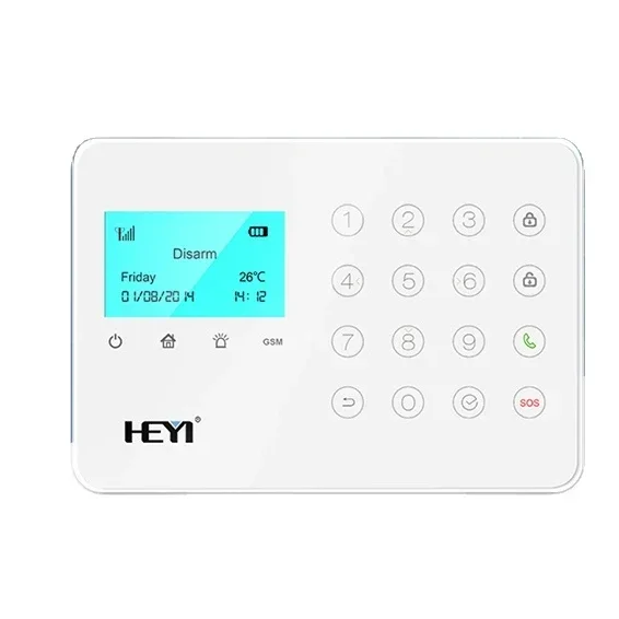 Professional Wireless Home Office Security alarm System Remote Control ...