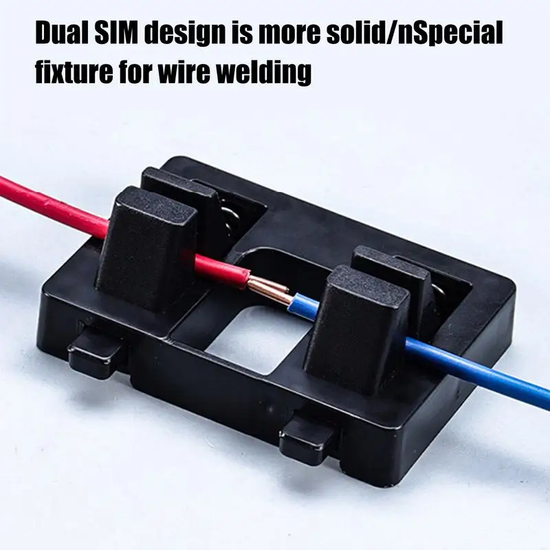 1pc Electric Wire Welding Fixture Holding Power Stabilizing Wire Holder ...