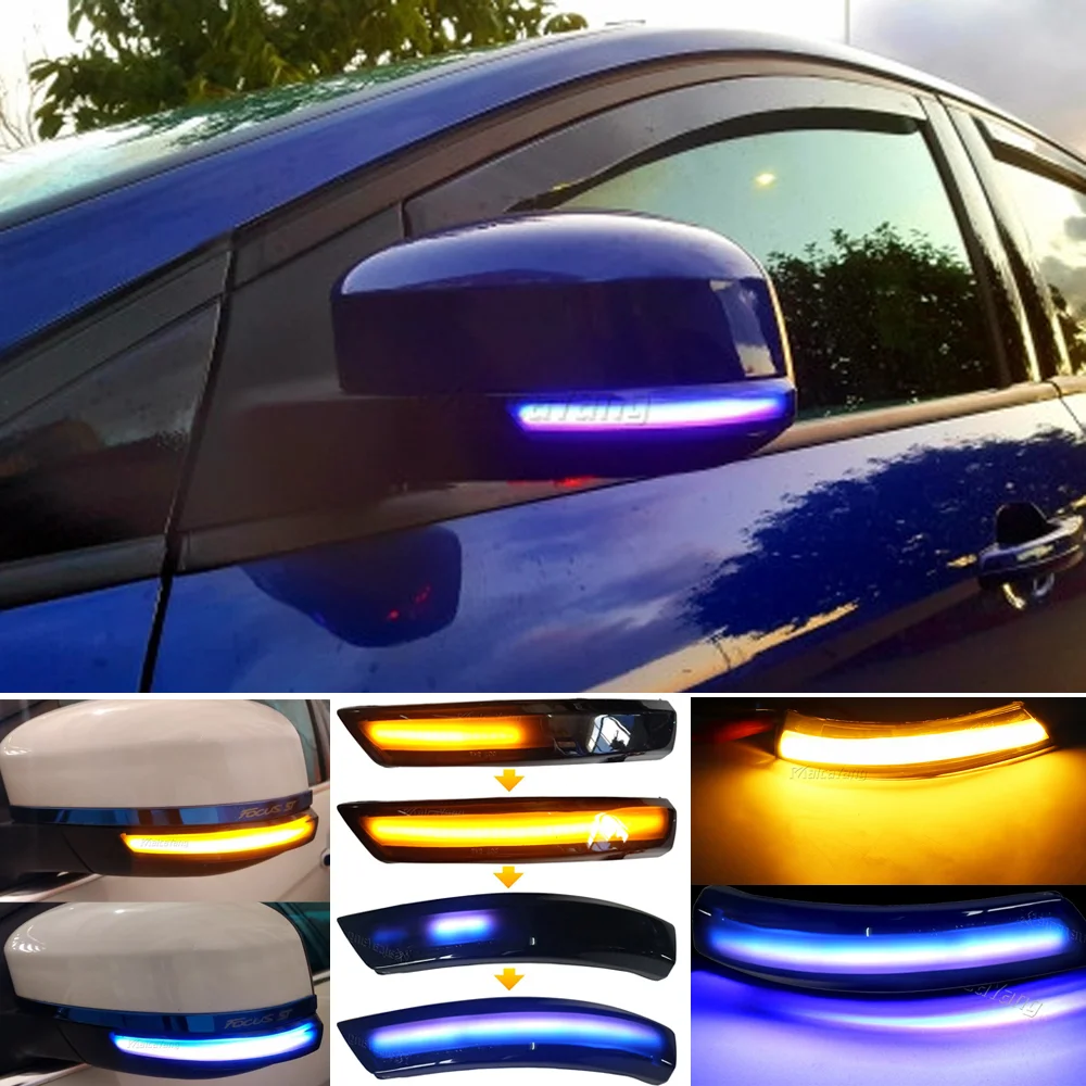 Dynamic Turn Signal Blinker Sequential Side Mirror Indicator Light For ...