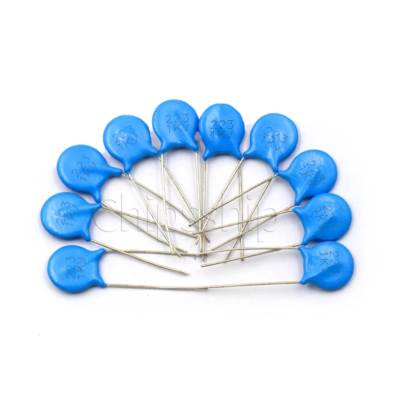 High Voltage Ceramic Capacitor 223 1KV 0.022UF 22NF 1000V Ceramic Capacitor 20PCS| | - AliExpress