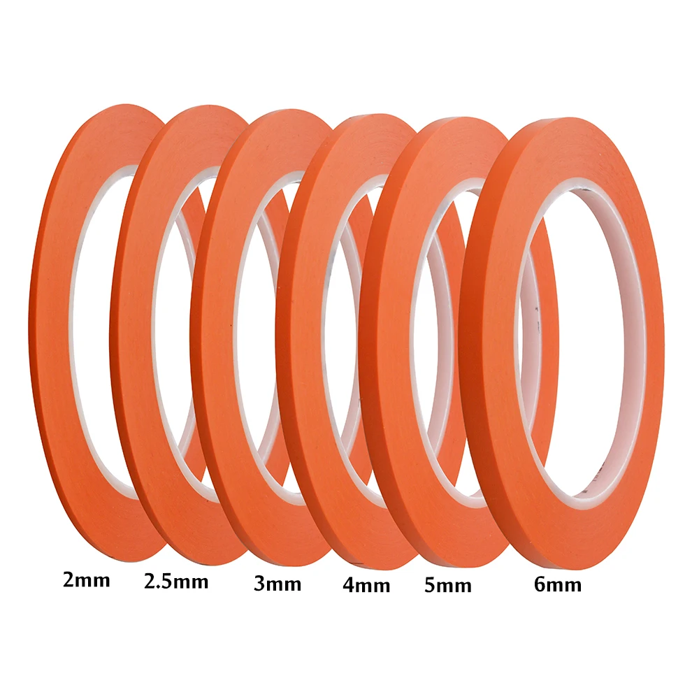 Fineline-Fine-line-Pinstriping-Masking-Tape-Floor-Tape-Automotive-Paint-for-Curves-Orange-2mm ...