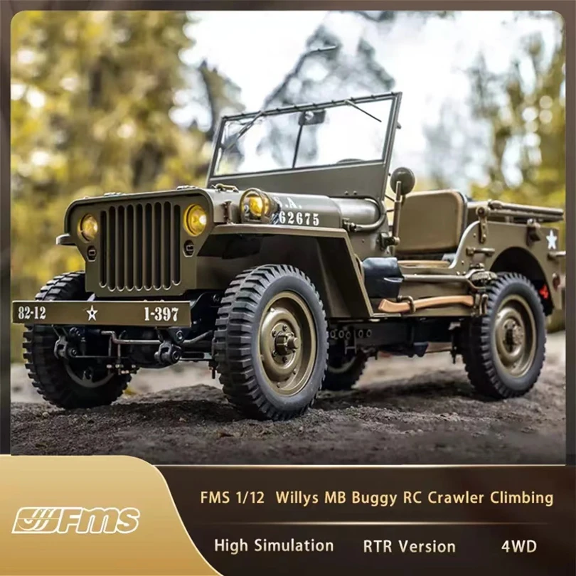 FMS-RC-Car-1-12-1941-MB-Scaler-Willys-2-4G-4WD-RTR-Crawler-Climbing ...