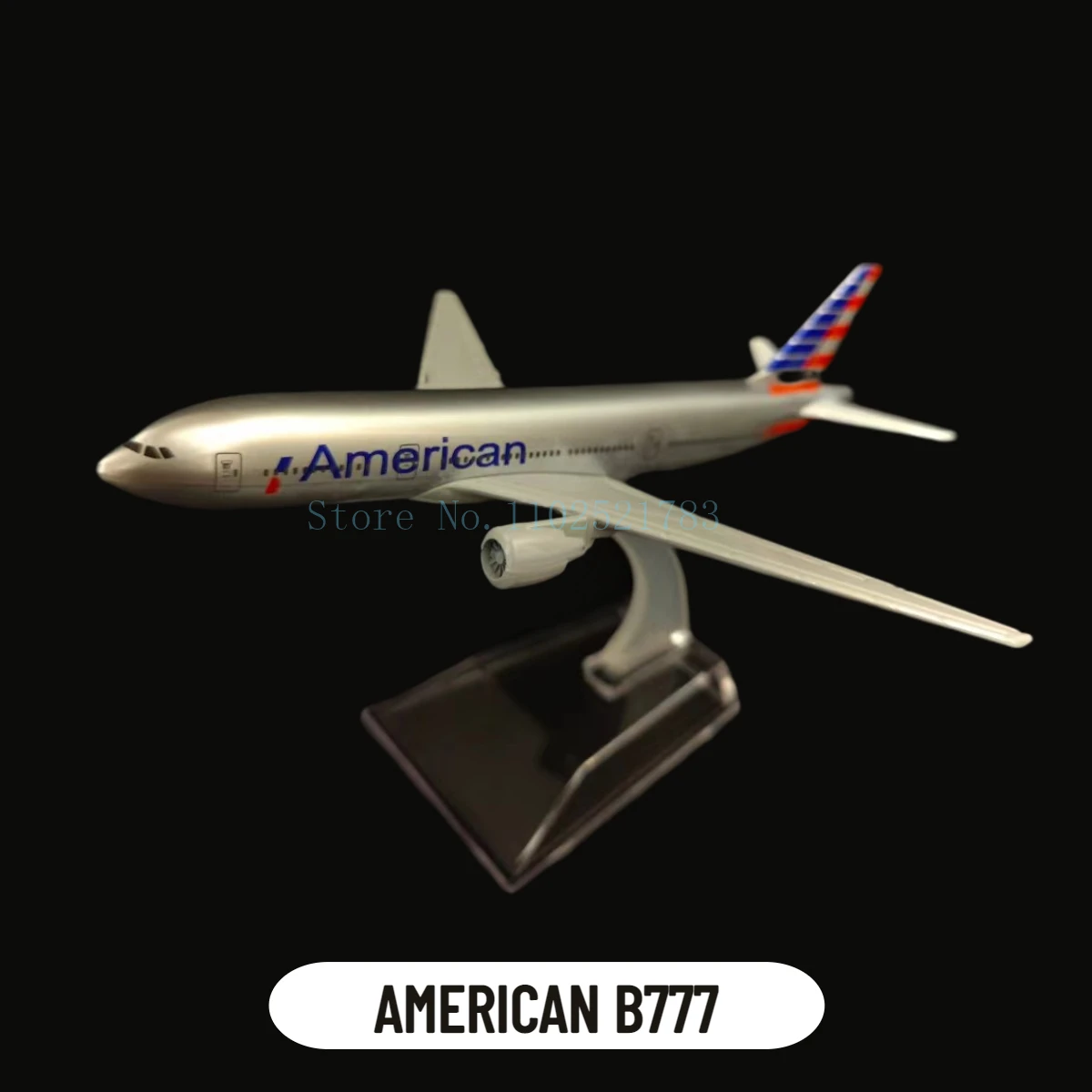 1-400-American-B777-Metal-Replica-16cm-Scale-Boeing-AIrbus-Aircraft ...