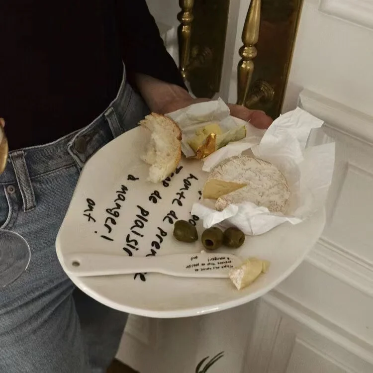 Ceramic Dinner Plates Plates | Korean Style Ceramic Plate | Korean ...